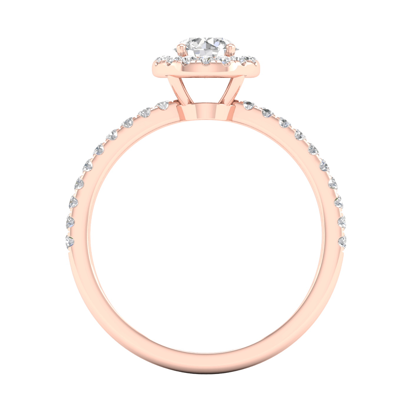 Dzon | Halo Engagement Ring